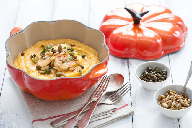 how to cook pumpkin and shrimp
