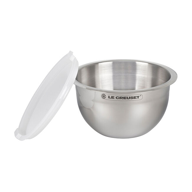 Stainless Steel Mixing Bowls with Lids, Set of 3 | Le Creuset®