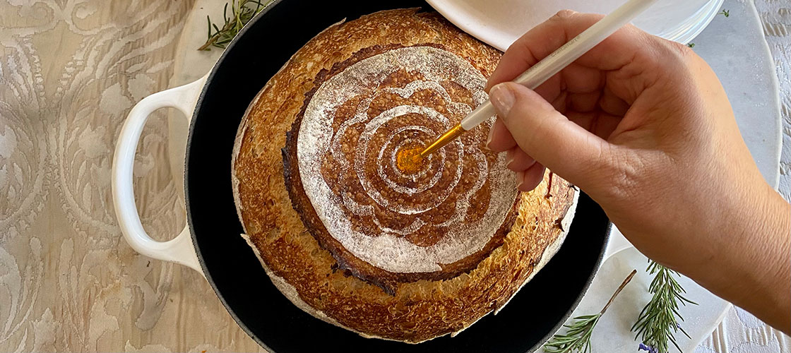 How to Decorate and Stencil Bread | Le Creuset® Official Site