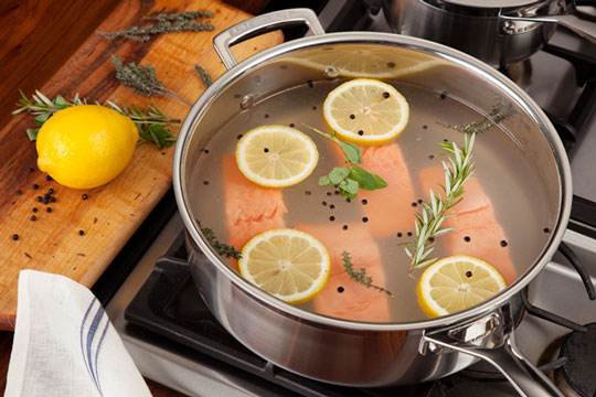 Cooking Class: How to Steam and Poach Seafood | Le Creuset® Official Site