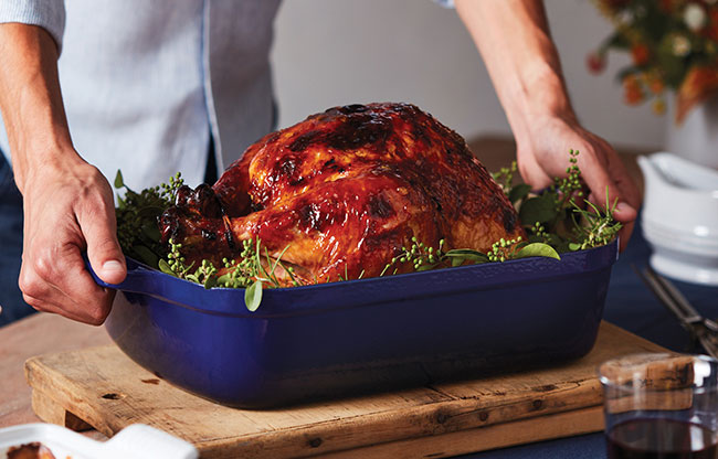 Sage and Citrus Glazed Turkey | Le Creuset® Official Site