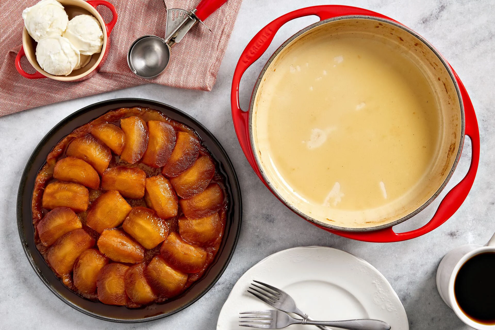 Salted Caramel Tarte Tatin | Le Creuset®