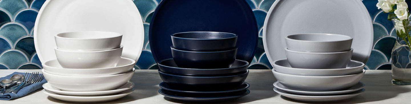 Dinnerware Sets, Place Settings, Salad Plates, Soup Bowls Shop | Le ...